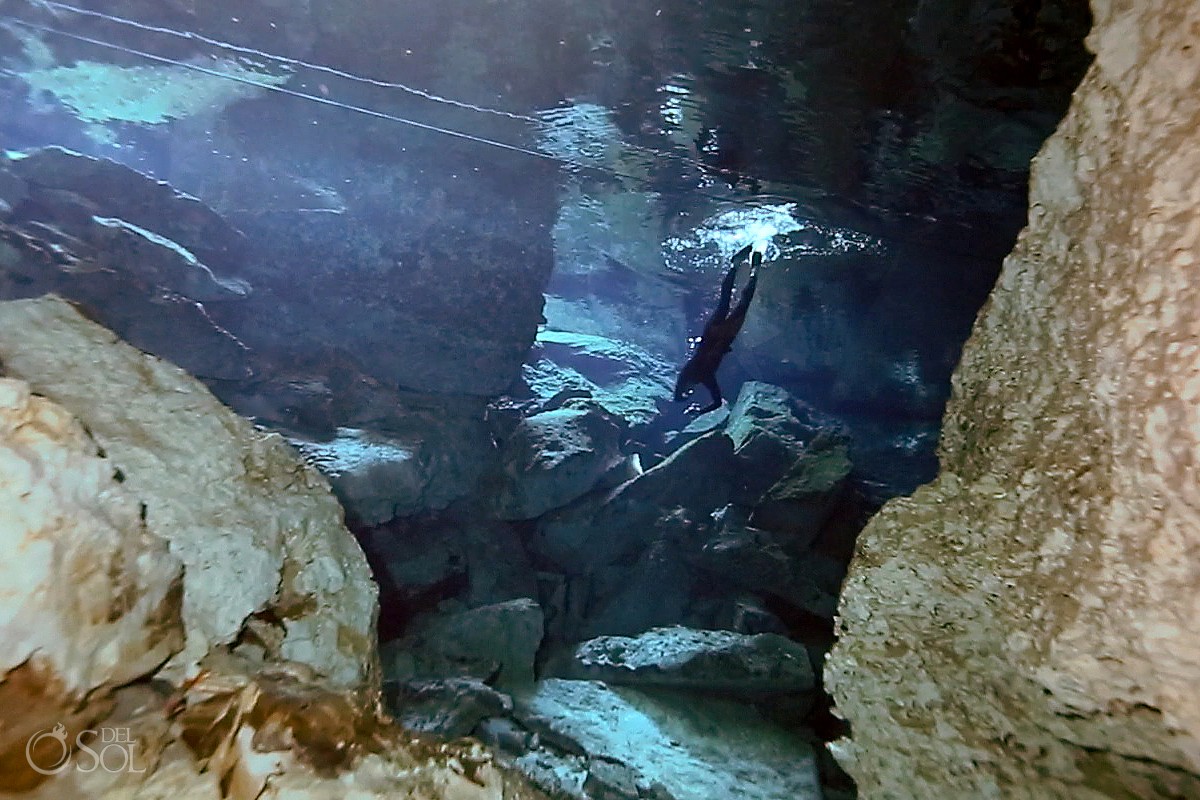 Cenote Dive in the Riviera Maya-The Hunt for the Ring - Del Sol Photography