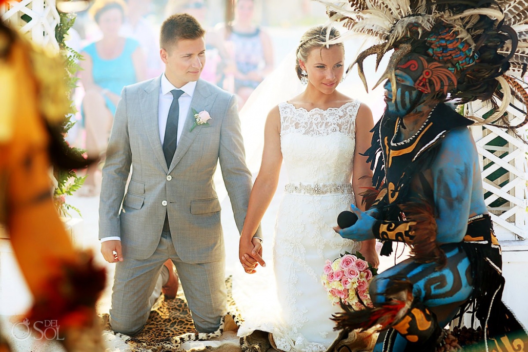 Mexico cenote wedding ceremony - Del Sol Photography