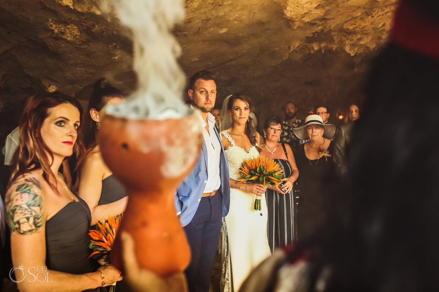 Akumal Cave Wedding - Heather and Tyler - Del Sol Photography