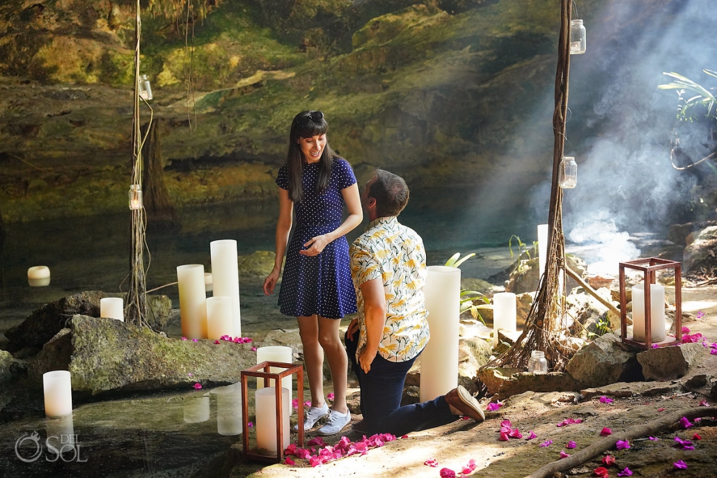Romantic Proposal in Mexico - Nick and Dennice - Del Sol Photography