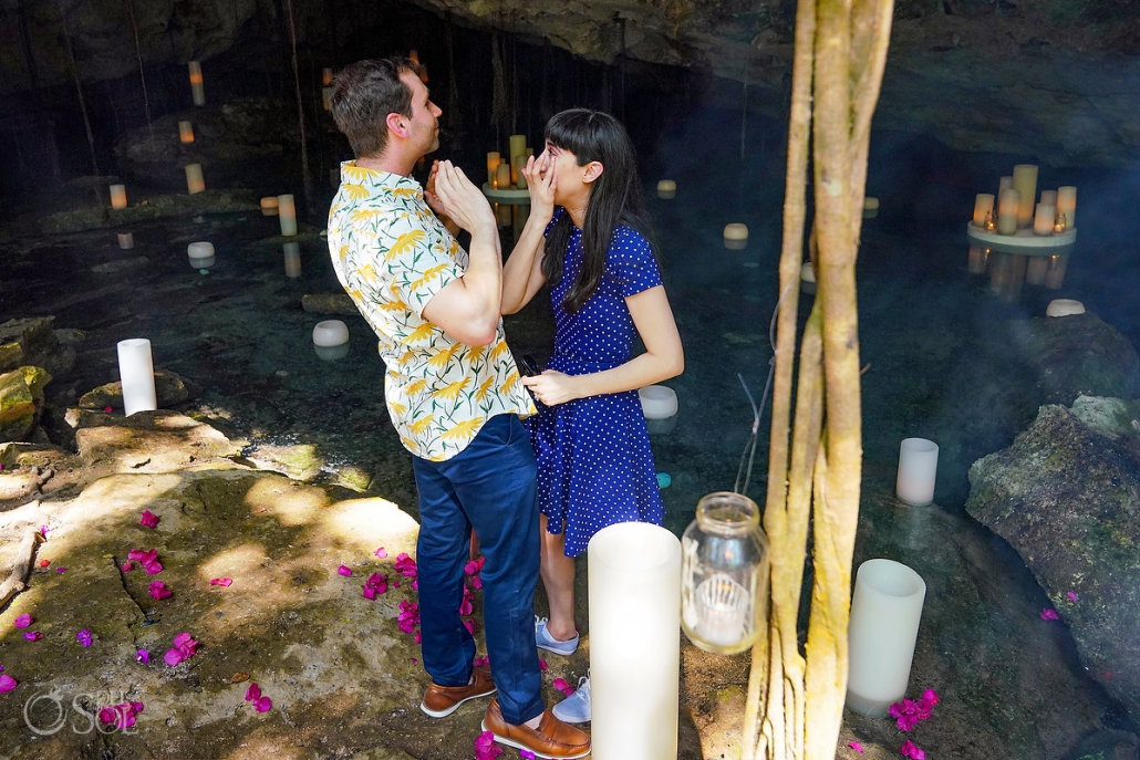 Romantic Proposal in Mexico - Nick and Dennice - Del Sol Photography