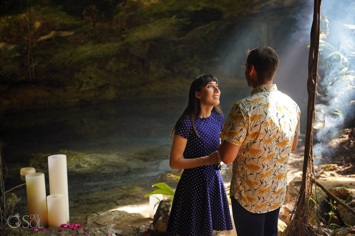 Romantic Proposal in Mexico - Nick and Dennice - Del Sol Photography