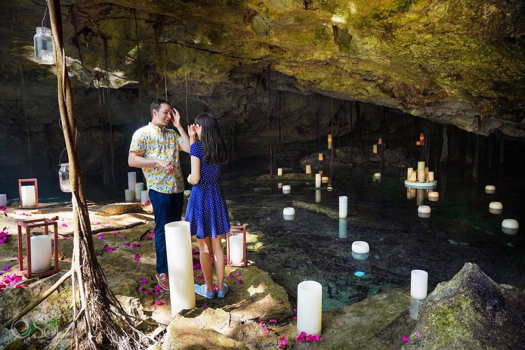 Romantic Proposal in Mexico - Nick and Dennice - Del Sol Photography