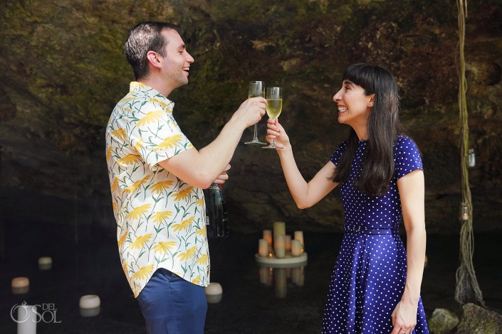 Romantic Proposal in Mexico - Nick and Dennice - Del Sol Photography