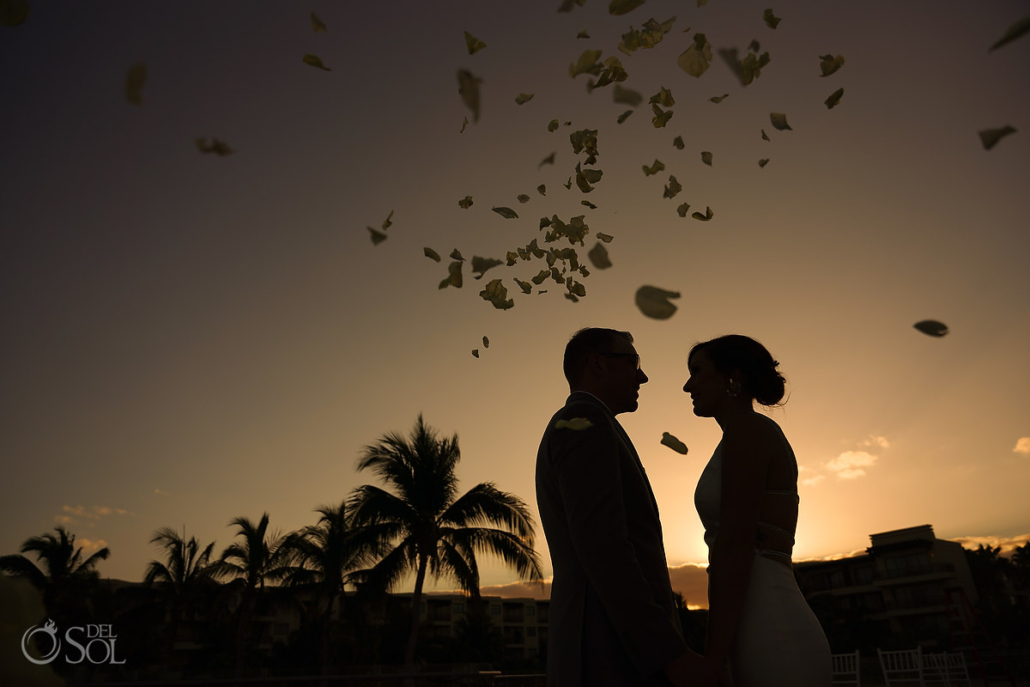 Dreams Riviera Cancun Rooftop Terrace Wedding - Del Sol Photography