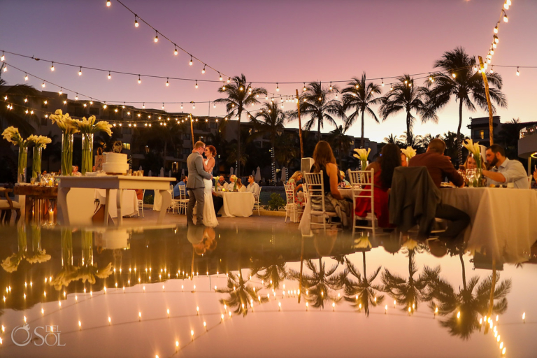 Dreams Riviera Cancun Rooftop Terrace Wedding - Del Sol Photography