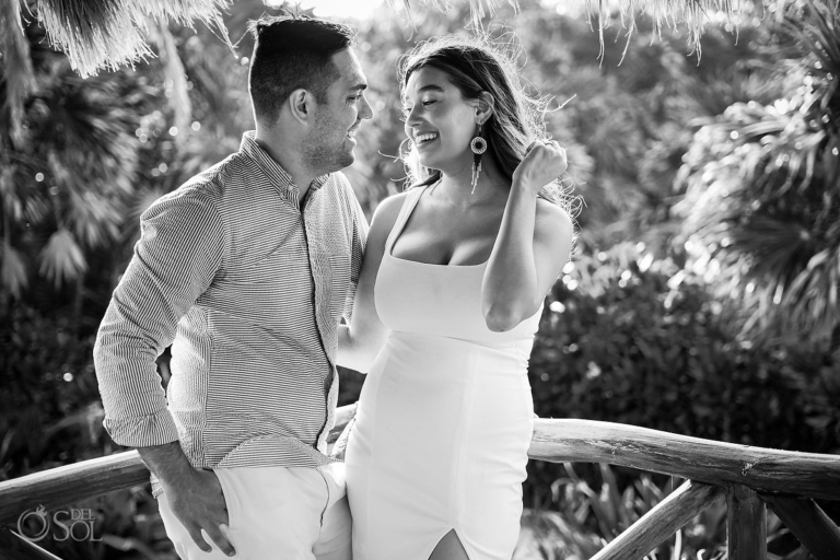 Dreams Tulum Beach Proposal - Amberly and Matt - Del Sol Photography