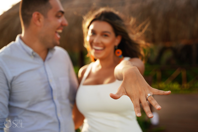 Dreams Tulum Beach Proposal - Amberly and Matt - Del Sol Photography