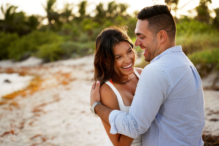 Dreams Tulum Beach Proposal - Amberly and Matt - Del Sol Photography
