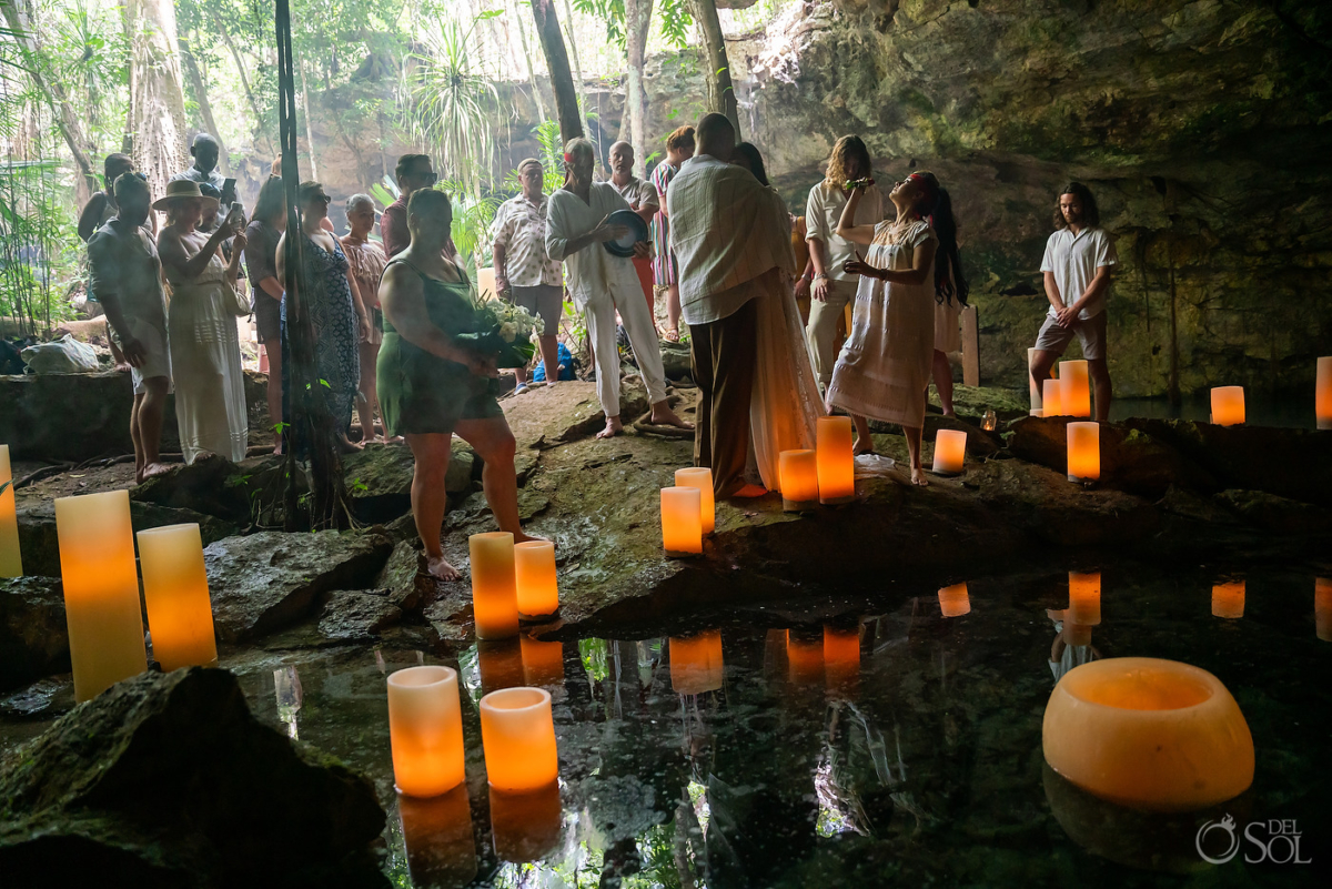 Mexico Cenote Micro Ceremony - Del Sol Photography