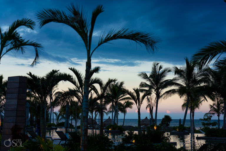 Secrets Moxche Sky Wedding Gazebo - Del Sol Photography
