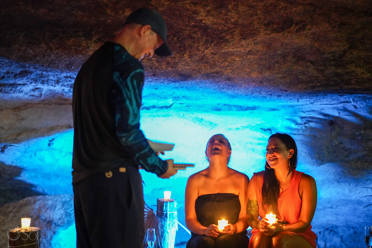 Cenote Proposal Ceremony - Danielle + Jess - Del Sol Photography
