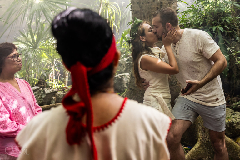 Surprise Cenote Proposal Ceremony - Del Sol Photography
