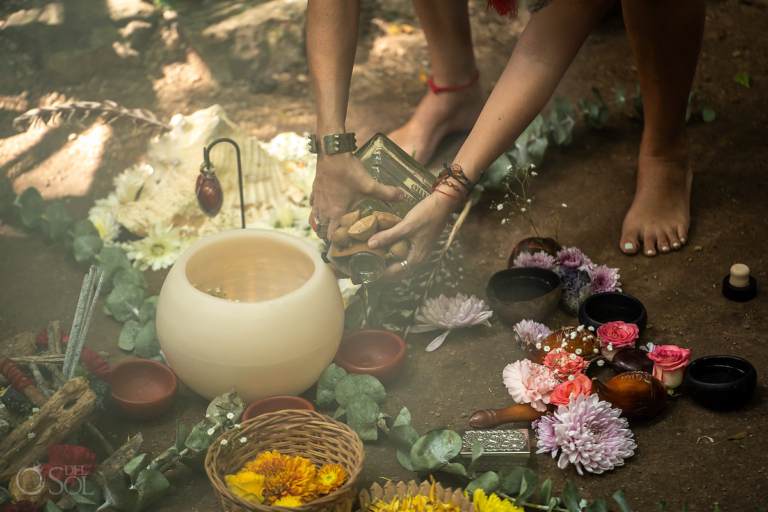 Surprise Cenote Proposal Ceremony - Del Sol Photography