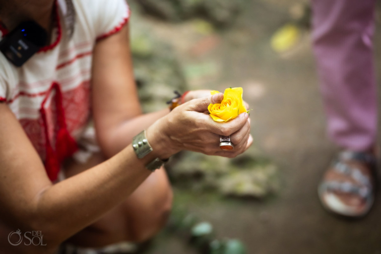 Surprise Cenote Proposal Ceremony - Del Sol Photography