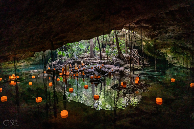 Romantic Tulum Cenote Proposal in the jungle - Del Sol Photography