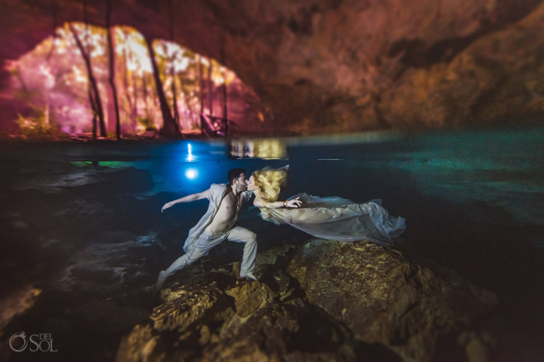 Tulum Jungle Cenote Wedding - Michelle + Yoni - Del Sol Photography